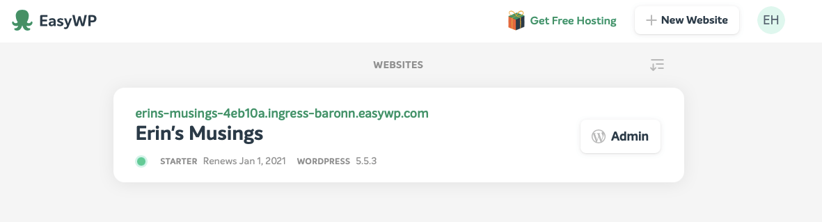 Is EasyWP the fastest way to set up a WordPress website? - EasyWP