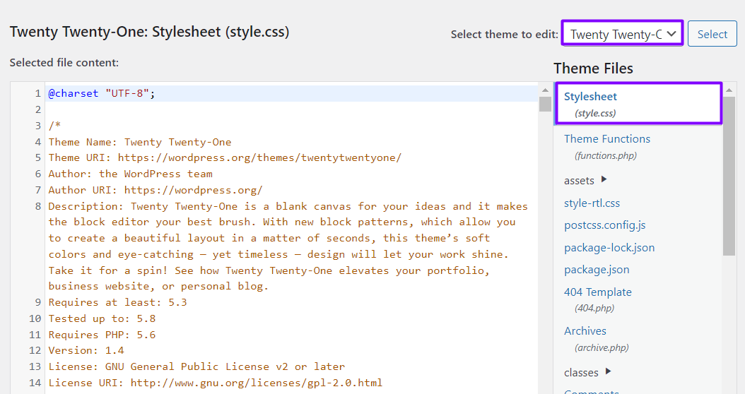 How To Edit Code In Wordpress Html Css Php Easywp