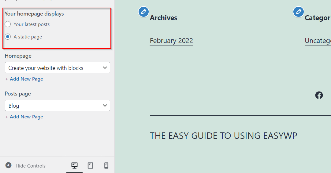 How to use WordPress Customizer (The ultimate go-to tutorial) - EasyWP