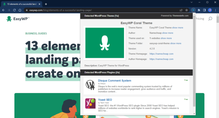 How to detect what WordPress plugins a site is using - EasyWP