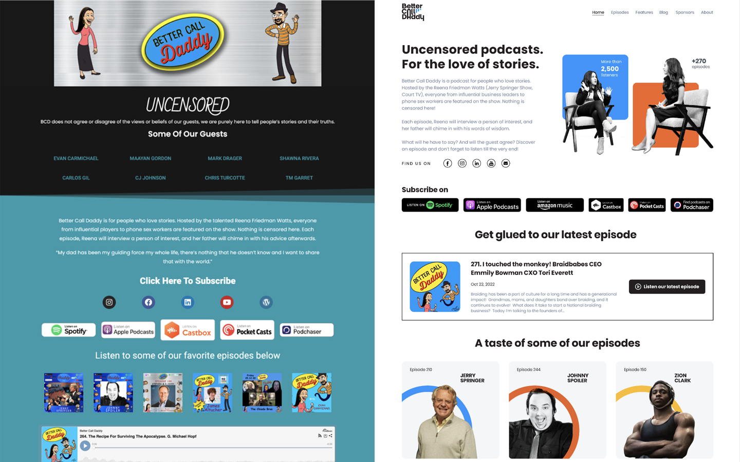 Four inspiring WordPress website examples - EasyWP